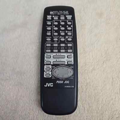 JVC LP20034-014 VCR Remote Control Free SHIPPING - Push Jog - Black ...