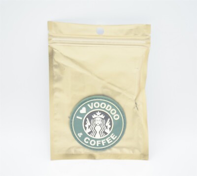 VOODOO TACTICAL I LOVE VOODOO & COFFEE LOGO PATCH TESTED HOOK/LOOP ...