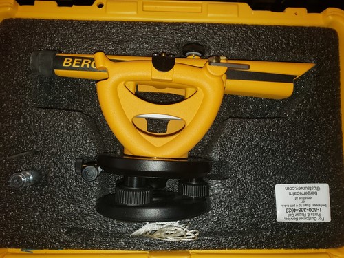 Berger instruments Model 140BU Transit Level With Case, Manual | eBay