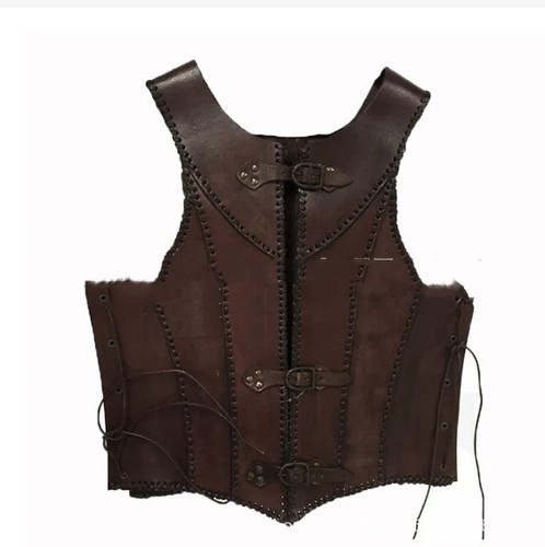 Medieval Viking Pirate PU Leather Vest Armor | eBay