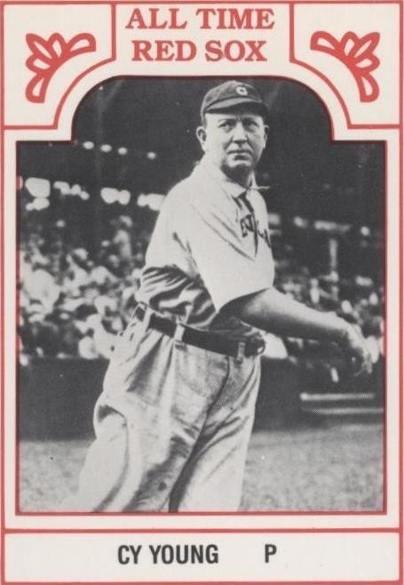 1986 TCMA All Time Boston Red Sox - Cy Young #3BRS Red/White Border for ...