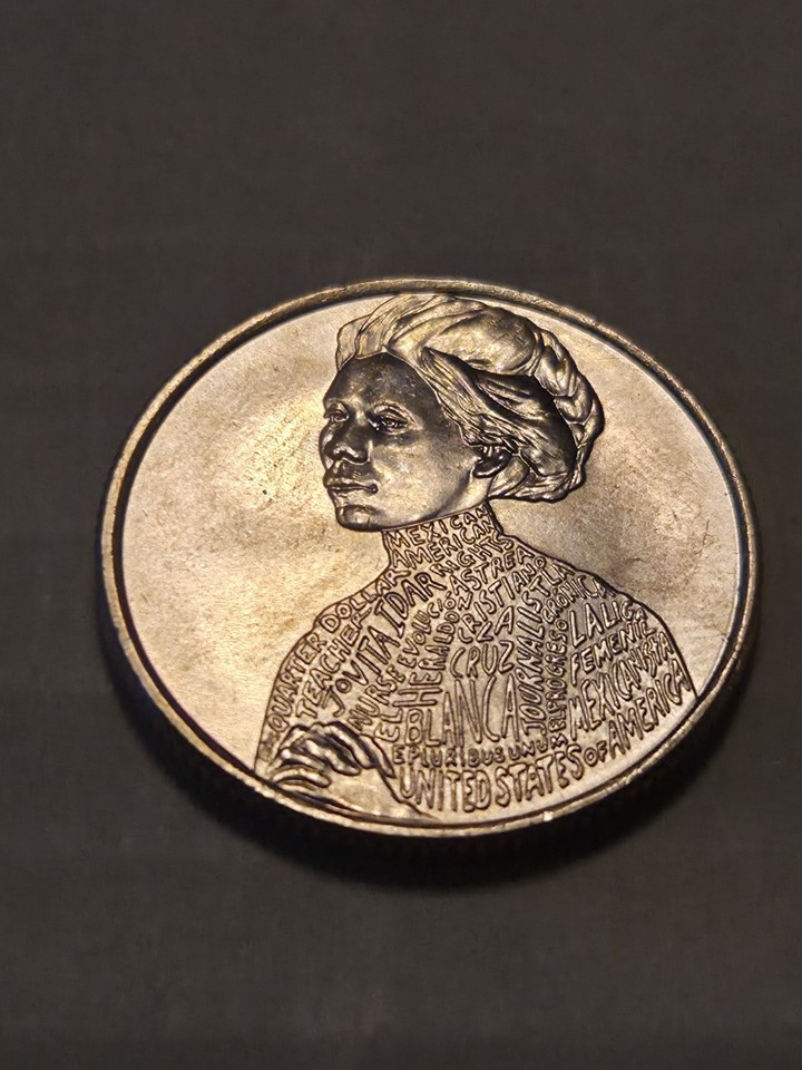 2023 D Jovita Idar Quarter Error Coin Mint 'In Cod We Trust' Rare Coin ...