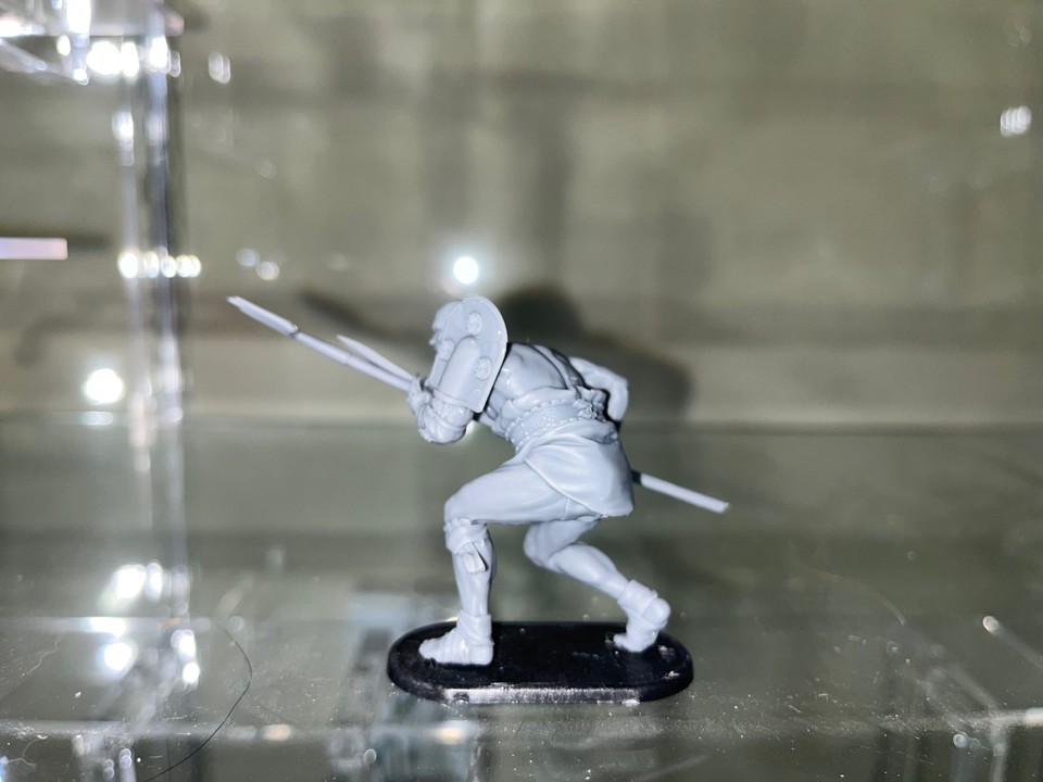 Military Miniature 3D Print 75mm Scale Roman Gladiator #2 Retiarius ...