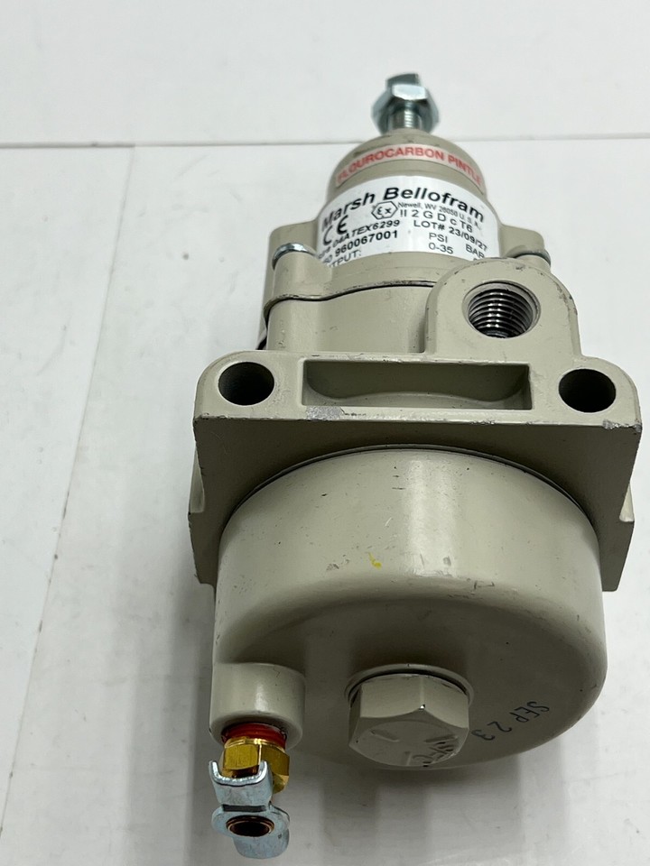 Marsh Bellofram Regulator, Sira 04ATEX6299, T50 960067001, 0-35 PSI | eBay