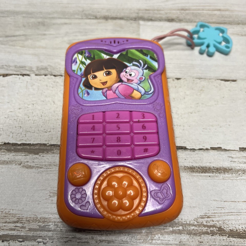 Dora The Explorer Adventure Cell Phone Character Phrases Boots 2010 ...