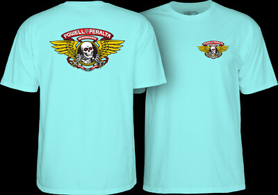 Powell Peralta Classic Winged Ripper T-Shirt Celadon | eBay