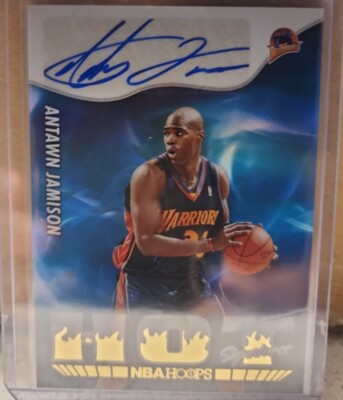 2022-23 NBA Hoops Antawn Jamison Hot Signatures Auto Autograph #HS-AWJ ...