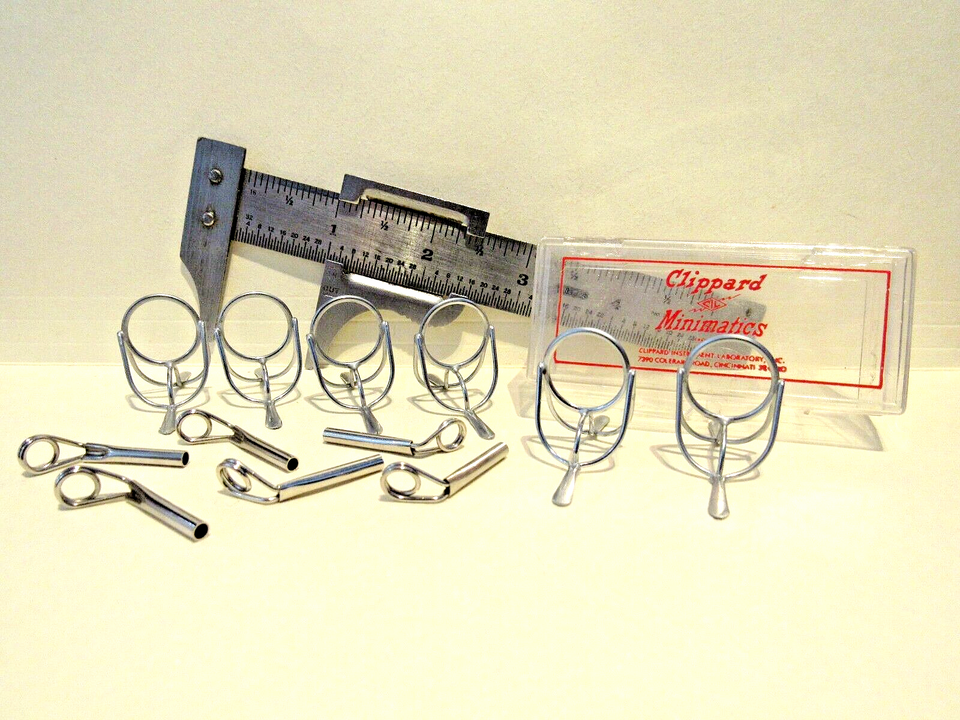 Ice & Fly-Rod Tip-Tops & Casting Guides - Clippard Co. - Unused ...