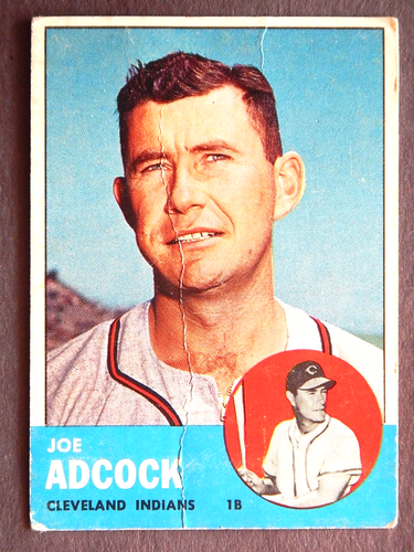 Joe Adcock #170 Topps 1963 Baseball Card (Milwaukee Braves) *A | eBay