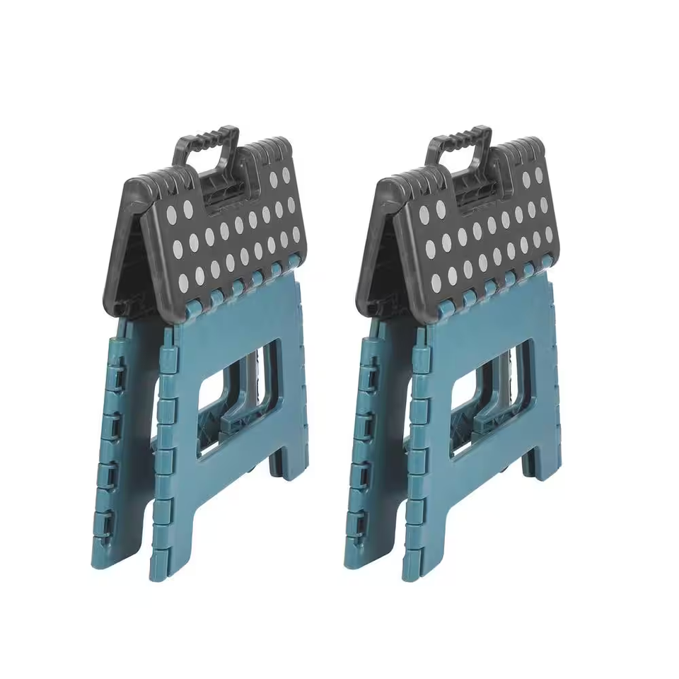 NEW Durable Foldable Step Stool 8.5in (2-PACK) Anti-Slip Rubber ...