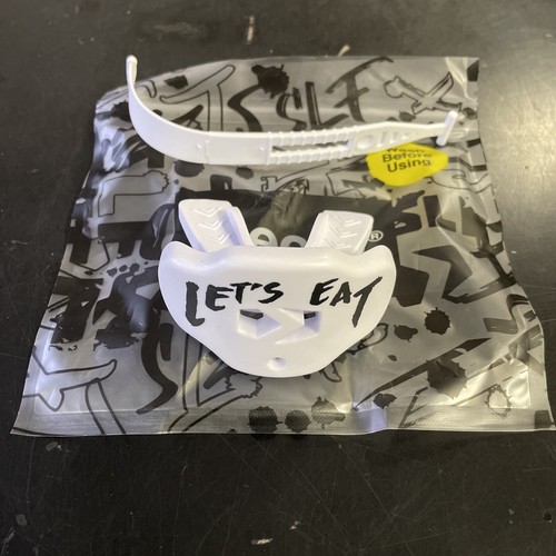 Sleefs Mouth guard Let’s Eat White One Size | eBay