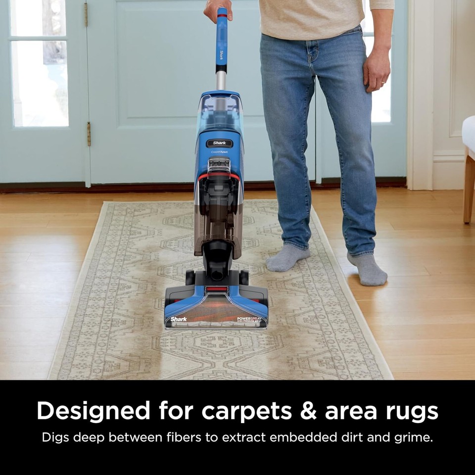 Shark CarpetXpert Upright Carpet Cleaner Machine Deep Cleaning Carpet ...