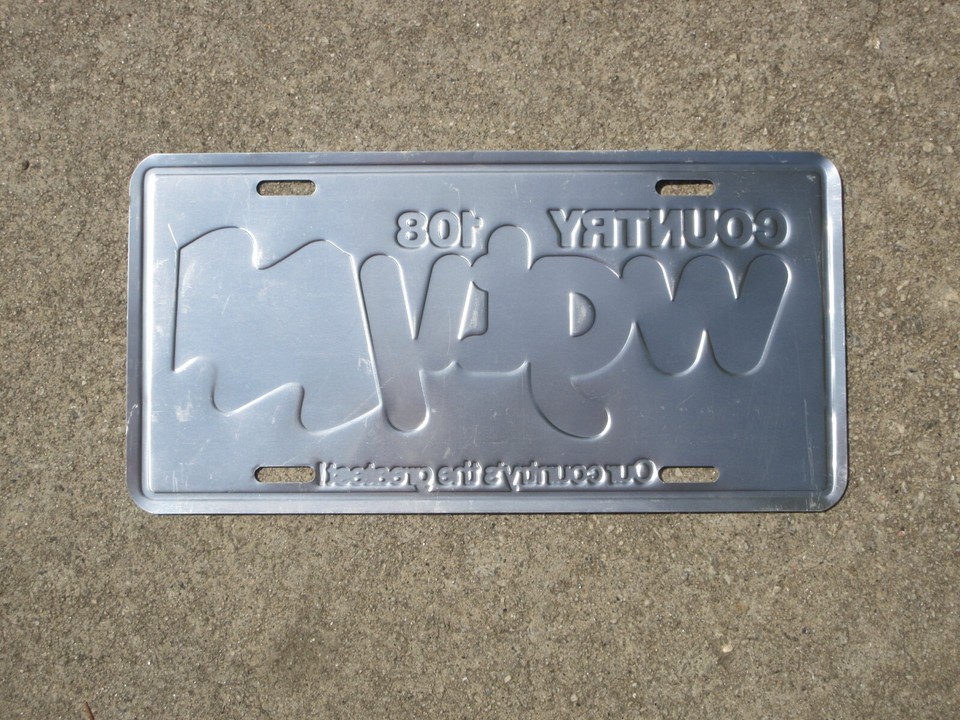 Country 108 WGTY Booster License Plate Music York Adams County PA ...
