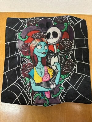 Nightmare Before Christmas Pillow Case Cushion Cover - Jack Sally Meant ...