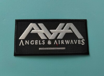 Rock Music Sew / Iron On Embroidered Patch:- AVA Angels & Airwaves (b ...