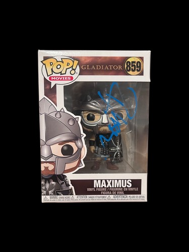 Russell Crowe Gladiator “Maximus” Hand Signed Funko Pop #859 | eBay