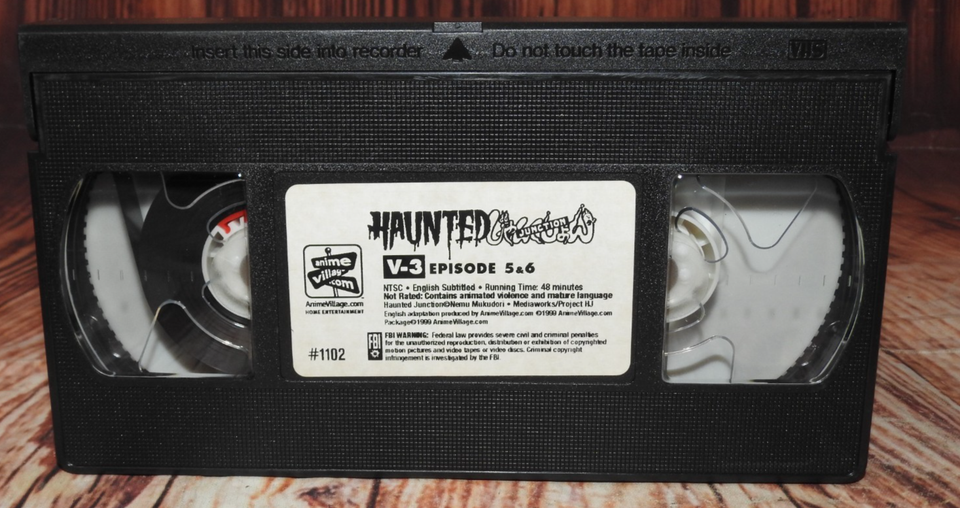 Haunted Junction 6 Volume Box Set (VHS, 1999, 6-Tape Set, Subtitled) 669198110634| eBay