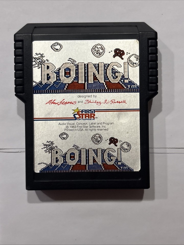 Atari VCS 2600 Boing Vintage CIB Complete In Box Tested Working Video ...