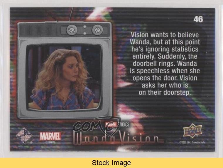 2022 Marvel Studios' WandaVision Purple Spell Wanda Maximoff Vision #46 ...