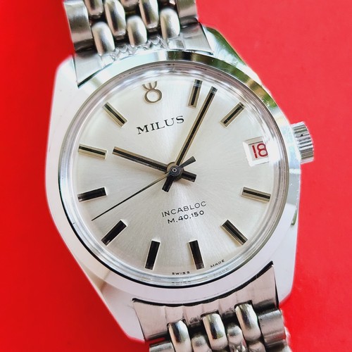 Milus Vintage Watch Rare Beads Of Rice Bracelet M.40.150 MidSize ...