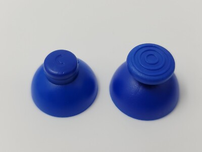 Blue Gamecube Controller Analog Thumb Sticks Joysticks Replacement C ...