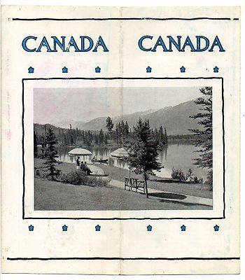 Travel Brochure For Canada 40's | eBay