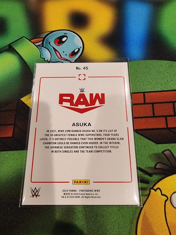 2024 Panini Photogenic WWE Asuka Base 🔥🔥🔥 | eBay