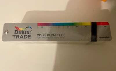 New Dulux trade colour palette professional use fan chart | eBay UK