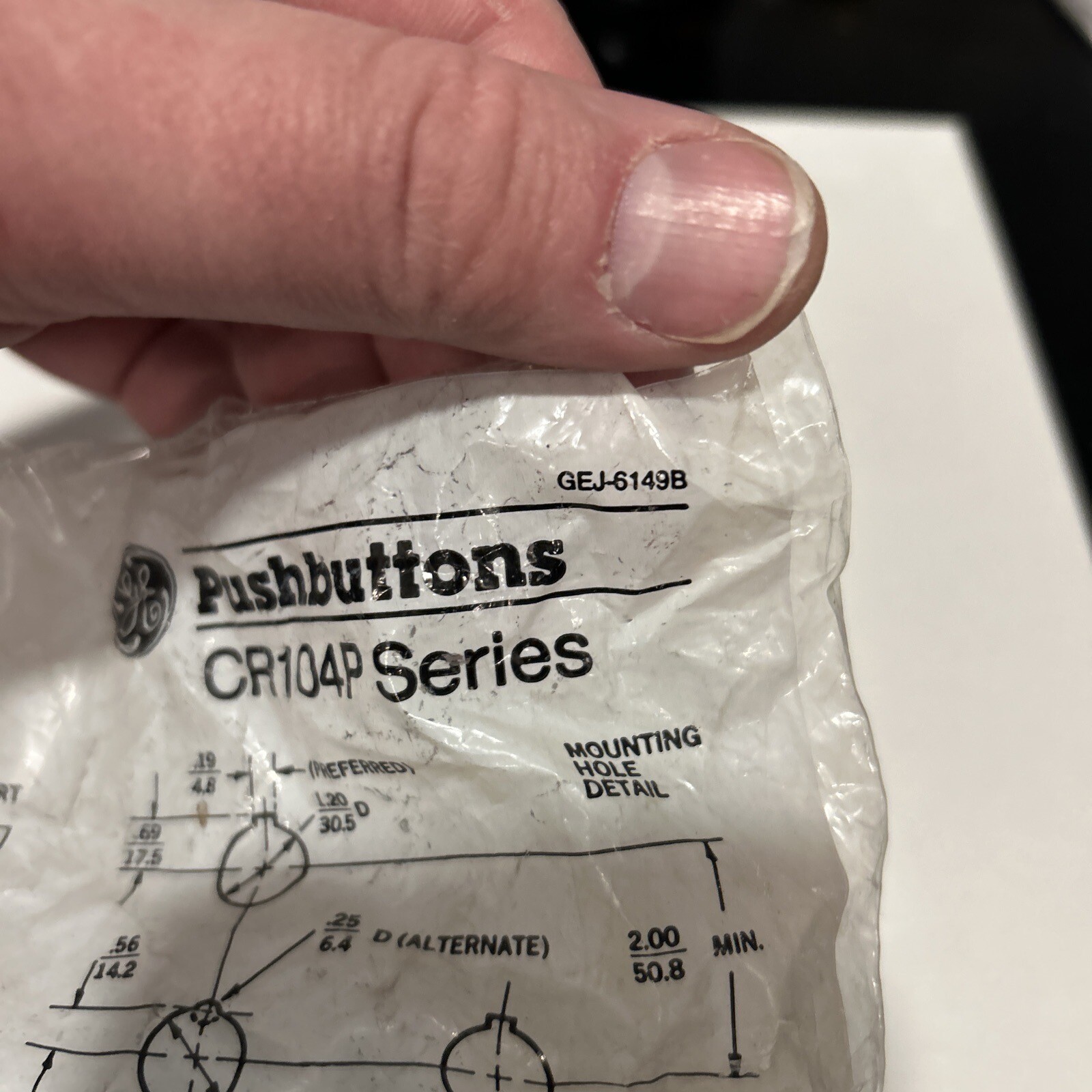 GE GEJ-6149B CR104P Series Selector Switch 3 Position Maintained New | eBay