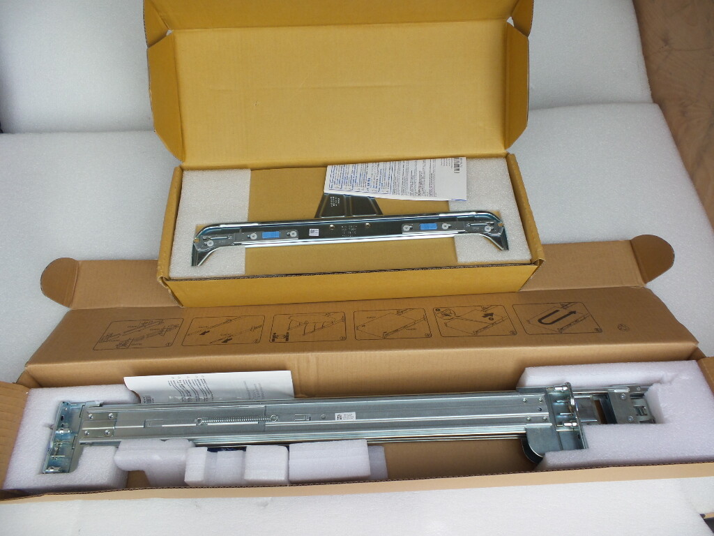 New DELL R720 ,R730 Rack mount rails Type B6 PowerEdge H4X6X complete ...