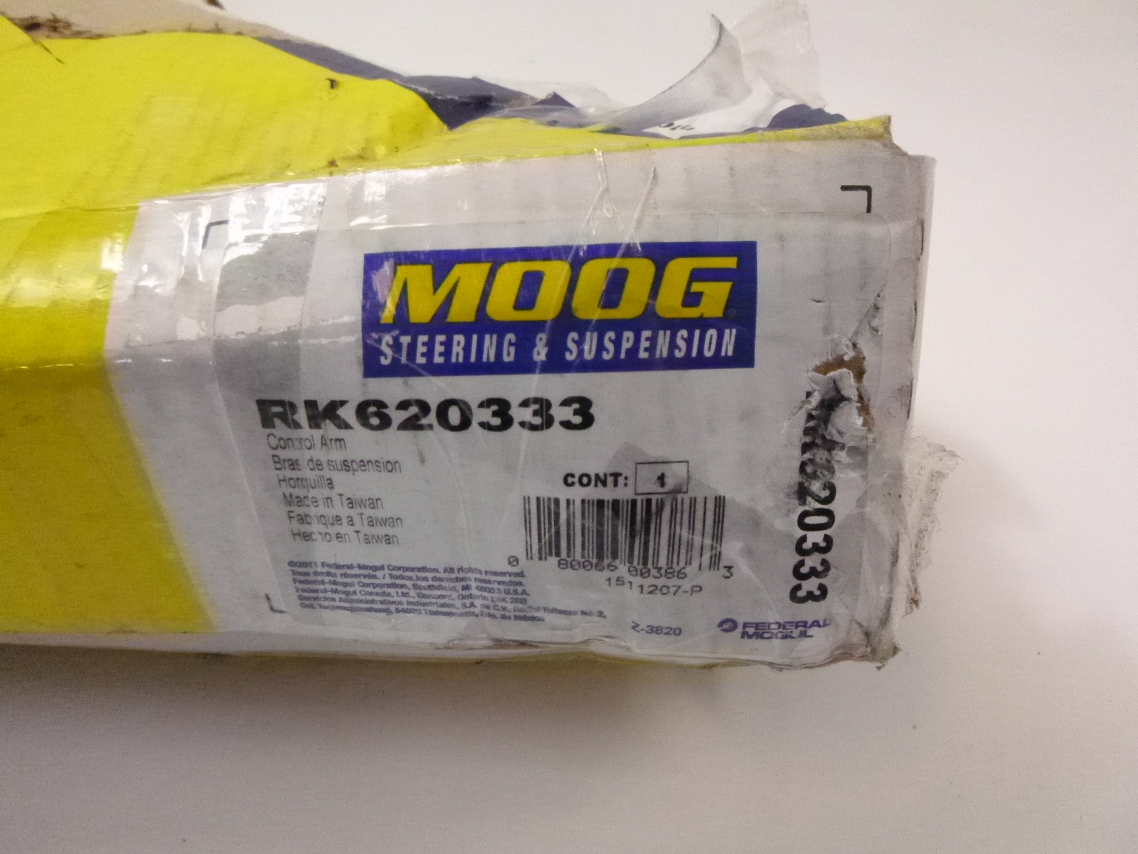MOOG RK620333 Control Arm and Ball Joint Assembly 2004-2006 Fits Lexus ...