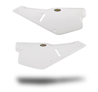 NEW KAWASAKI KLR650 87-07 WHITE PLASTIC MOTORCYCLE SIDE PANELS PAIR | eBay