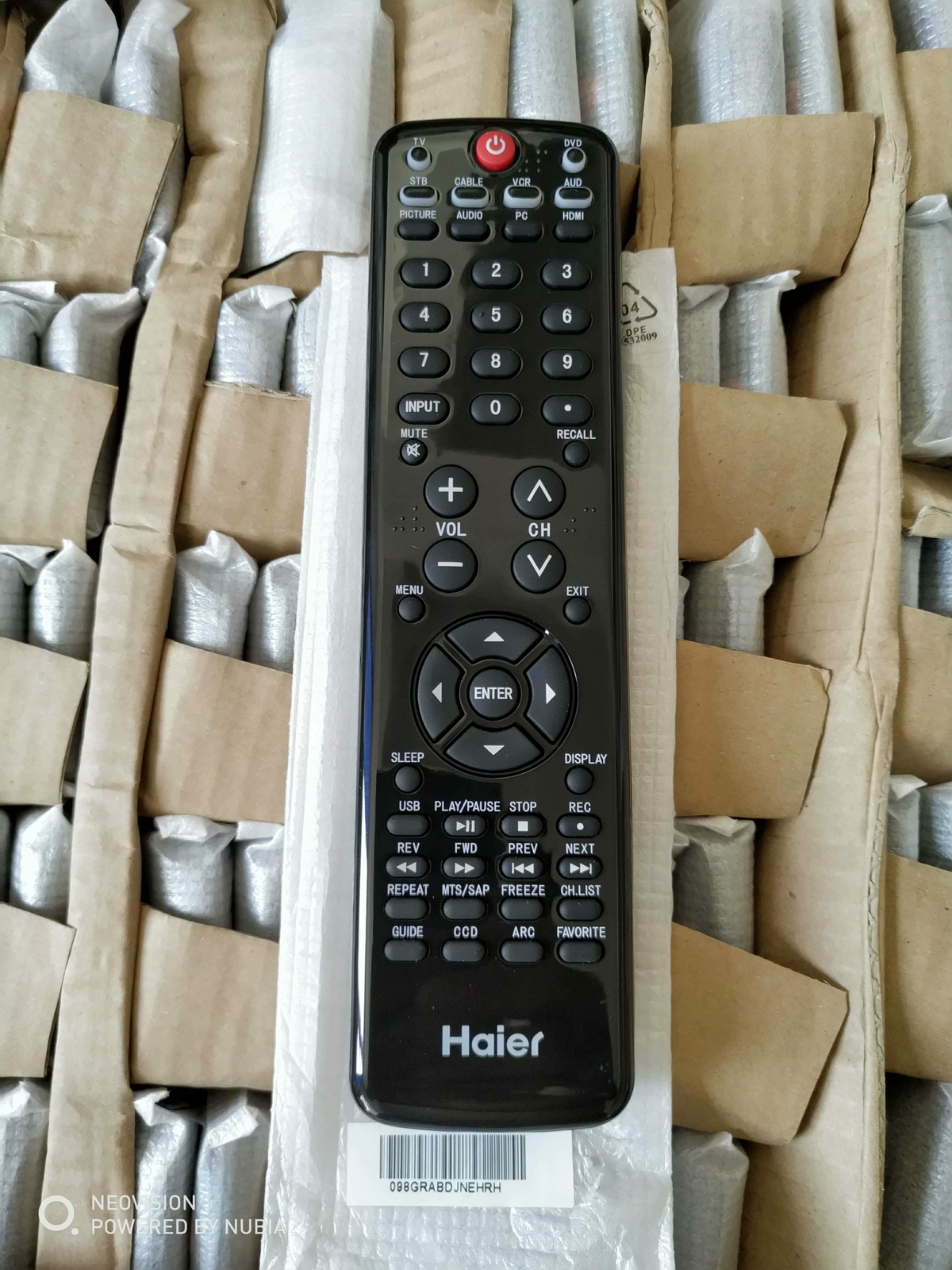 LED COMBO Remote For Haier HTR-D11 HL26R1A HL32K HL37XLE2A HL40XSL2 ...