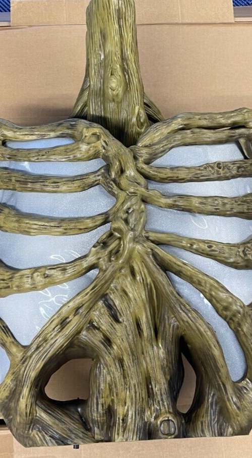 NEW Home Depot 12ft INFERNO SKELETON Replacement Chest Rib Cage Repair ...