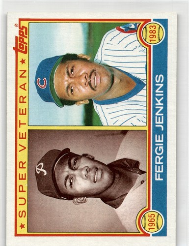1983 Topps #231 Fergie Jenkins Phillies / Cubs MLB Vintage Baseball | eBay
