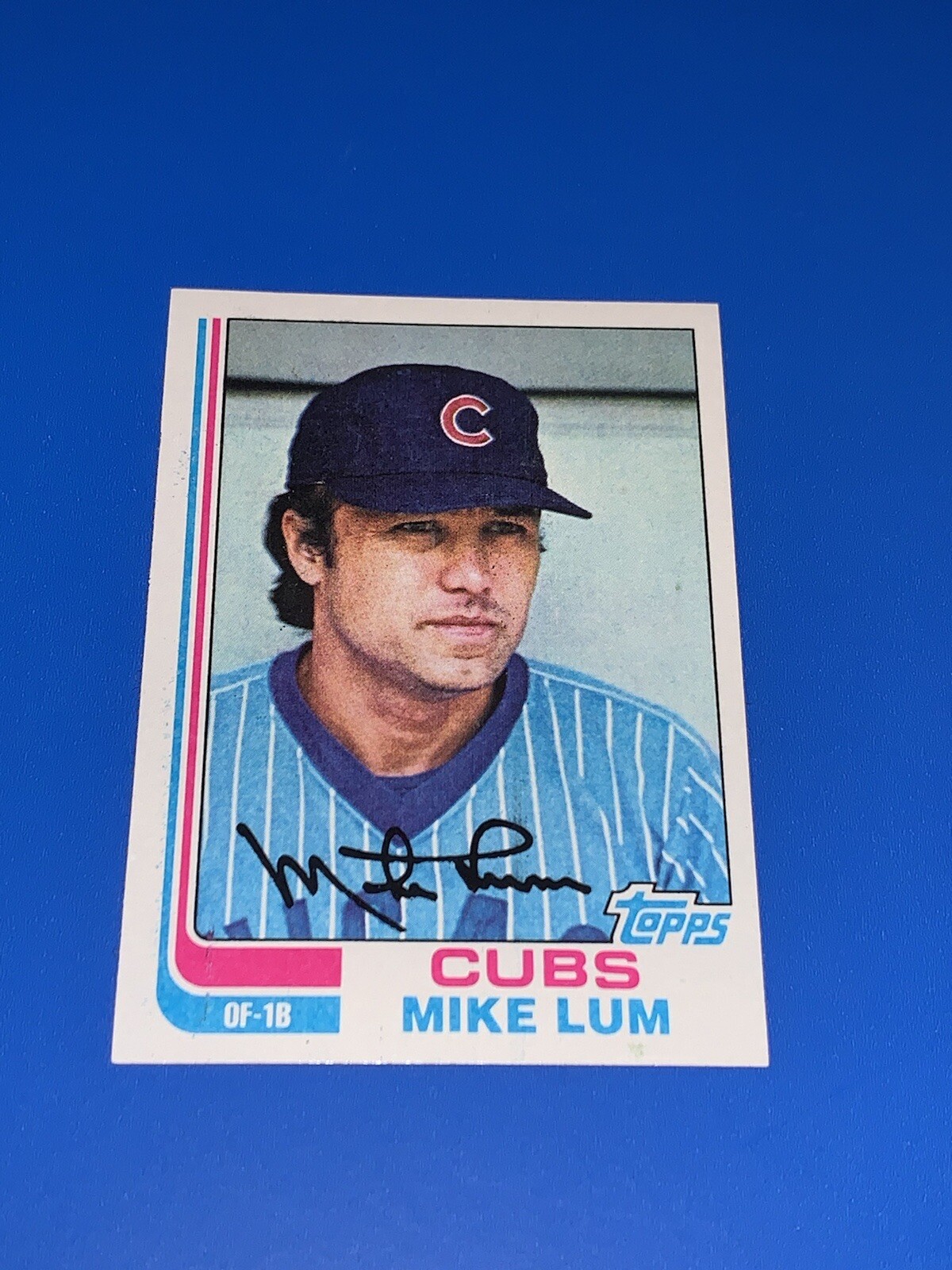 1982 Topps Mike Lum Baseball Card #732 Chicago Cubs Set Break NM-MINT ...