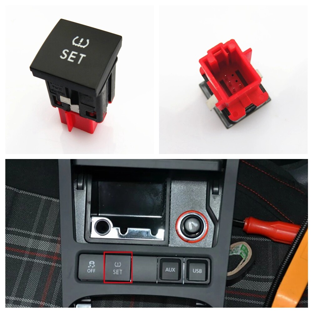 TPMS Tire Pressure Monitoring Warning Switch & Harness for VW Golf MK5 ...