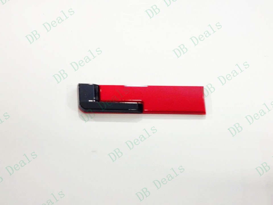 1PC Gloss Black Red Rear L Emblems Letter Badge 2021+ Jeep Grand ...