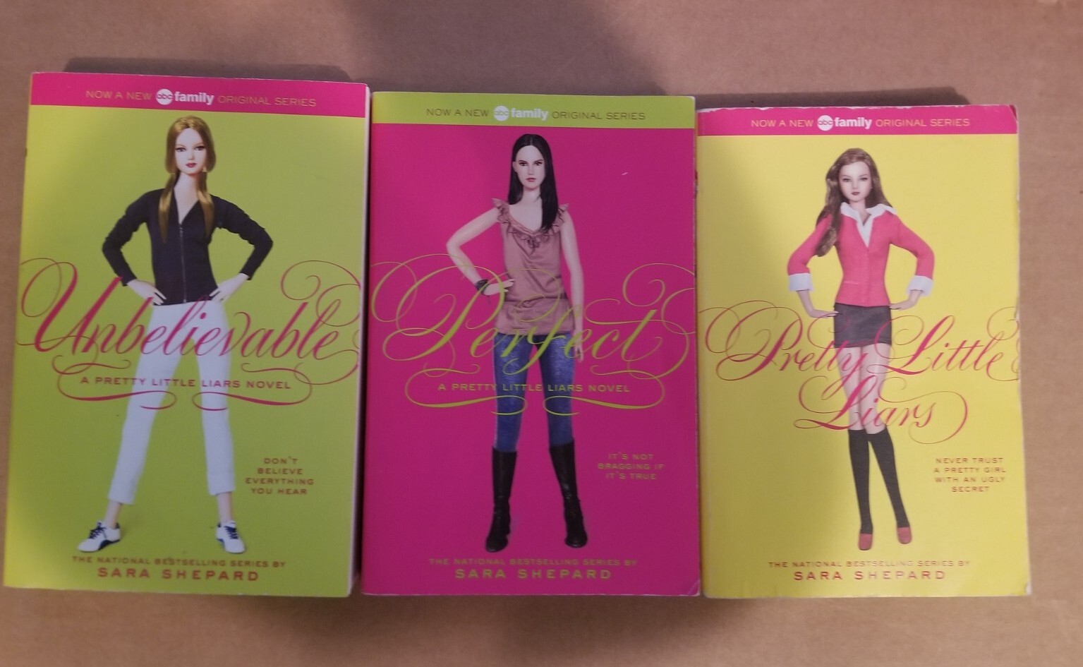 Pretty Little Liars Book Set Series by Sara Shepard Bundle of 3 Lot ...