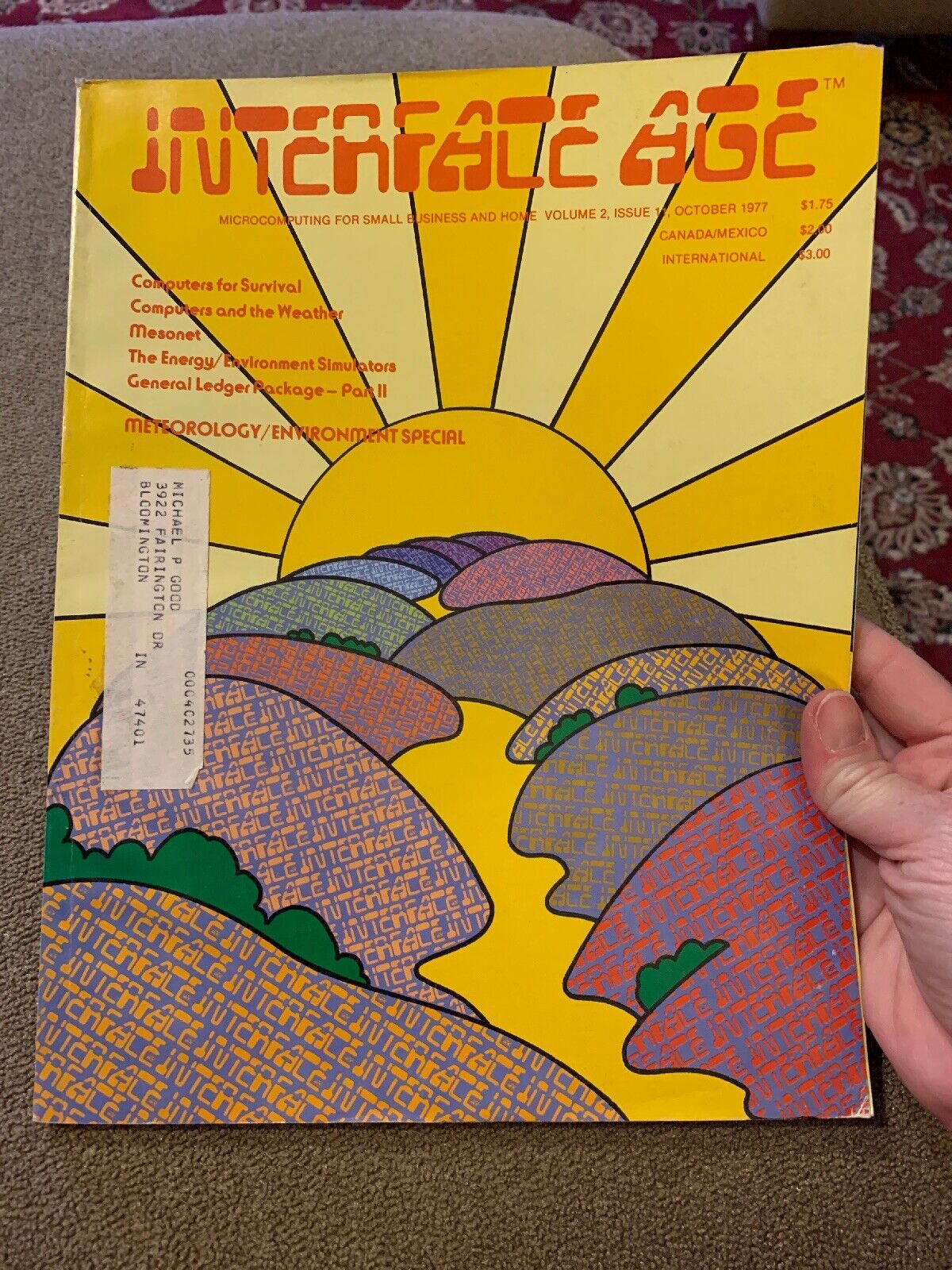 Interface Age Magazine October 1977 Volume 2 Issue 1 Computing For Home ...