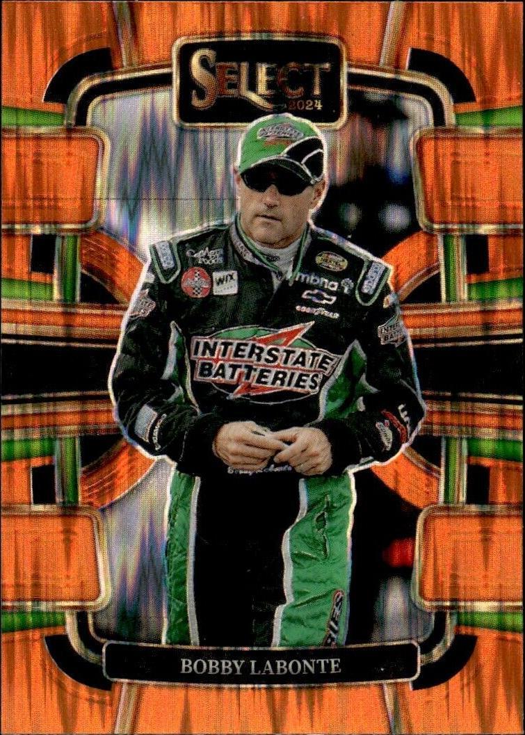 2024 Panini Select - Grandstand Bobby Labonte #97 Orange Flash Prizm ...