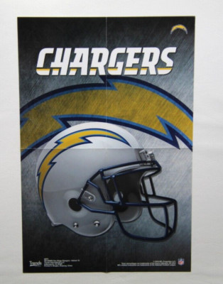 NFL Football Team SAN DIEGO CHARGERS Vending Machine Mini Poster 6"x9 ...
