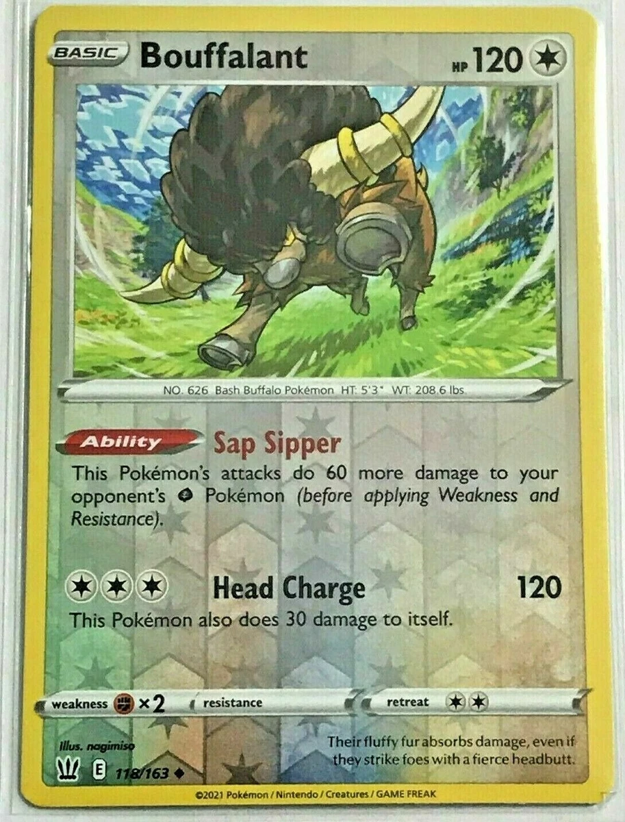 Pokemon Bouffalant Card