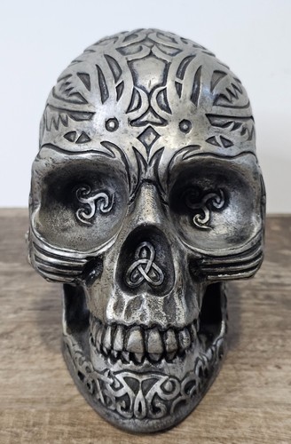 Summit Skull Collection WUI Pewter Tribal Tattoo Vintage 1998 | eBay