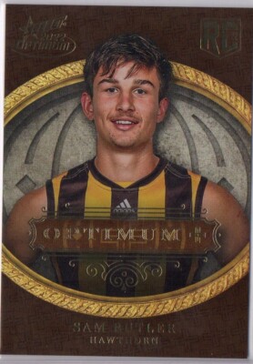 2022 AFL SELECT OPTIMUM PARALLEL SAM BUTLER HAWTHORN HAWKS 110/115 ...