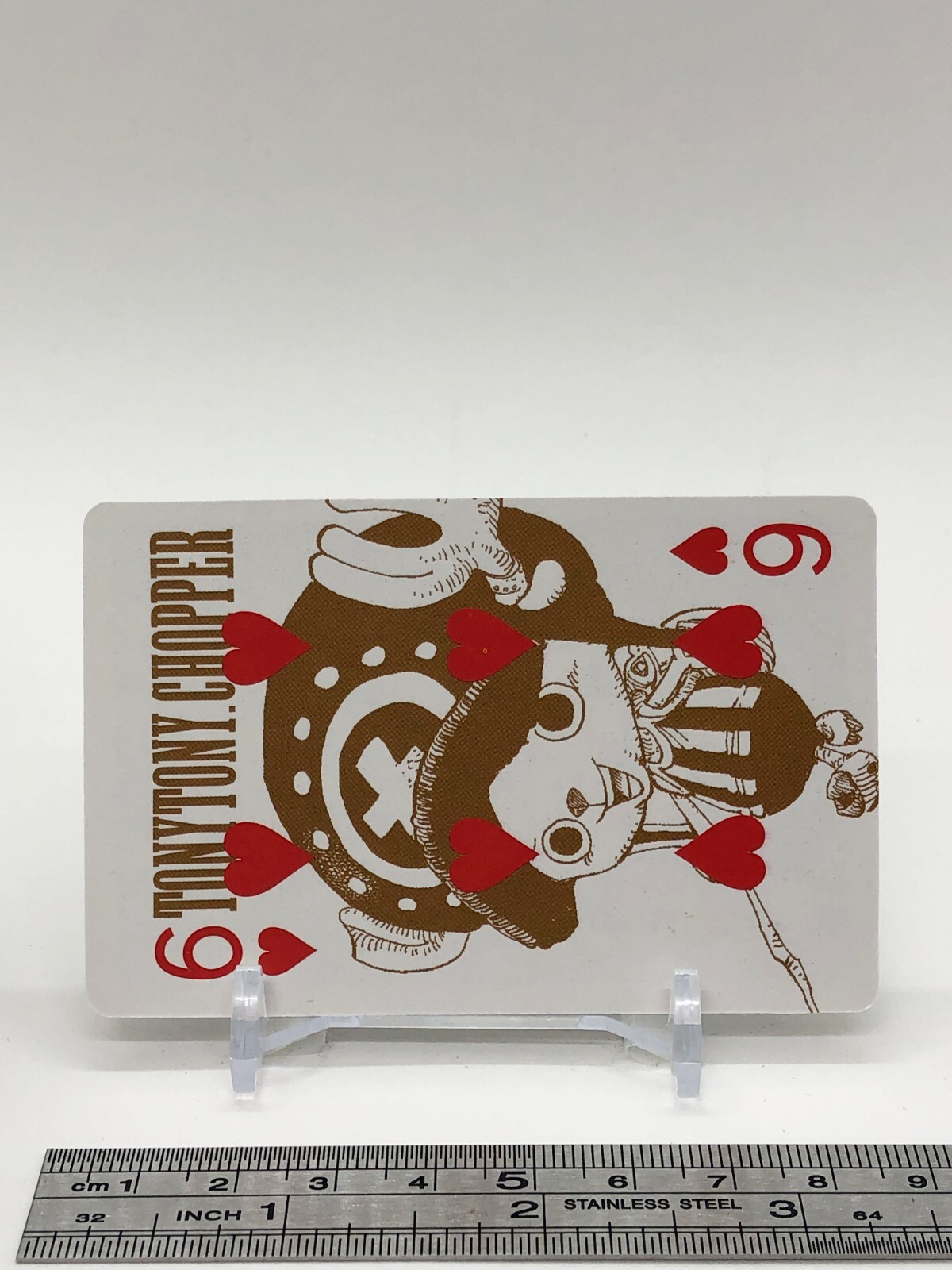 Tony Tony Chopper One Piece Playing Cards 2016 Anime Japanese Hearts #6 ...