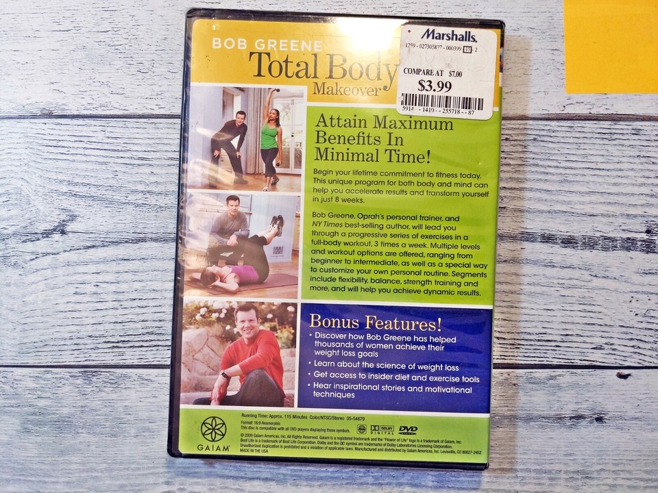 Bob Greene: Total Body Makeover [DVD] NEW! | eBay
