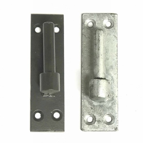 Pair Hinge Pins 12.5mm 1/2" Pin - Gate Band & Hook Hinges Galvanised or ...
