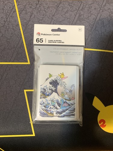 Pokemon TCG Great Wave Pikachu & Friends Card Sleeves - Sealed New | eBay