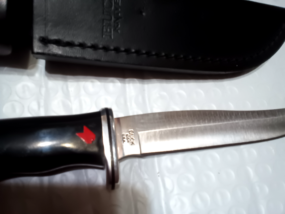Buck pathfinder fixed blade knife , factory blemish | eBay